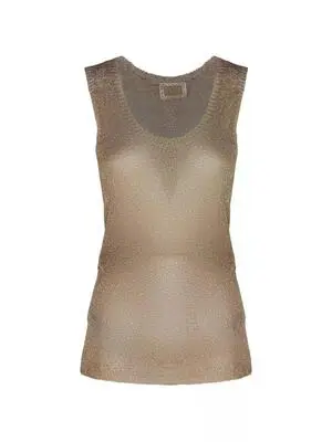 Pho Firenze Sleeveless Top - Gold
