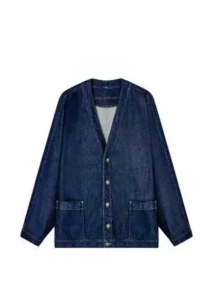 Giorgio Armani Front-pocket Denim Jacket - Blue