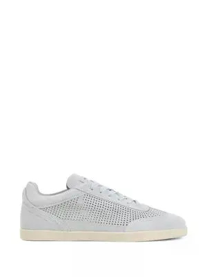 Kiton Leather Sneakers - Grey