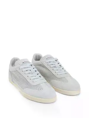Kiton Openwork Suede Sneakers - Grey