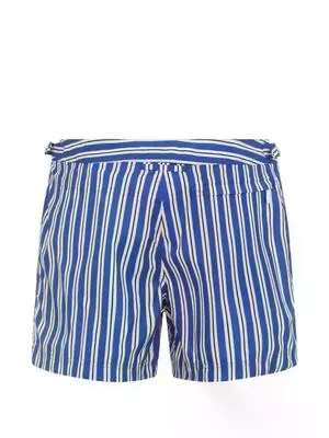 TOM FORD Striped Swim Shorts - Blue