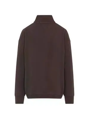 PANGAIA Half-zip Mock-neck Sweatshirt