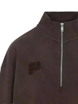 PANGAIA Half-zip Mock-neck Sweatshirt