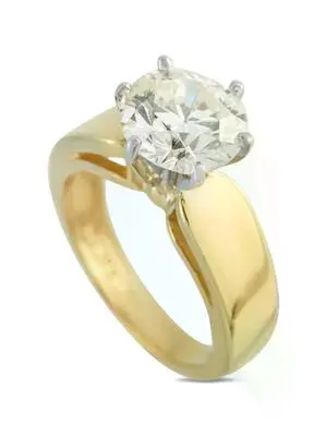 LB EXCLUSIVE Embellished Diamond Solitaire Ring