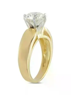 LB EXCLUSIVE Embellished Diamond Solitaire Ring