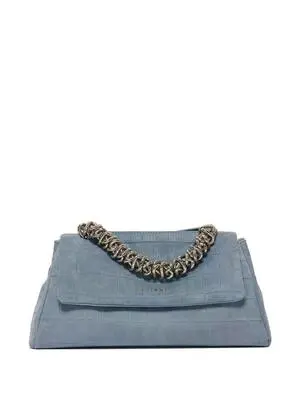 ORTIGNI Sveva Longuette Tote Bag - Blue