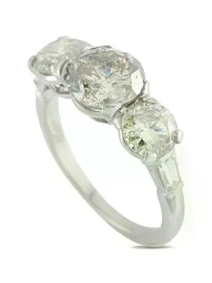LB EXCLUSIVE Embellished Diamond Ring - Silver