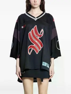 SSHEENA V-neck Oversized T-shirt