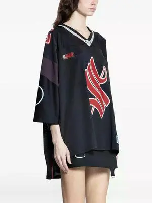 SSHEENA V-neck Oversized T-shirt