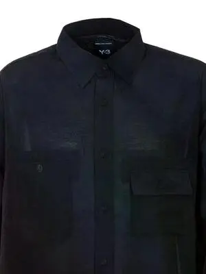 Y3 Frontal-button Pocket Shirt