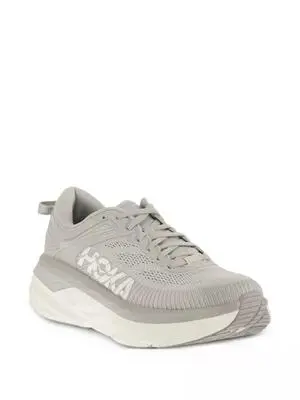 HOKA® Bondi Lace-up Sneakers - Grey