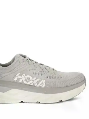 HOKA® Bondi Lace-up Sneakers - Grey