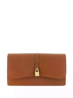 Stella McCartney Ryder Padlock Wallet - Brown