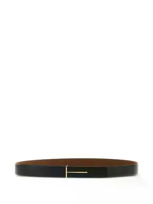 TOM FORD Reversible Logo Belt - Brown