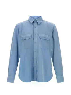 TOM FORD Button-up Shirt - Blue