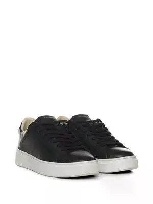 CRIME LONDON Extralight Leather Sneakers - Black