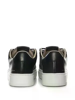 CRIME LONDON Extralight Leather Sneakers - Black