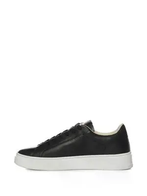 CRIME LONDON Extralight Leather Sneakers - Black