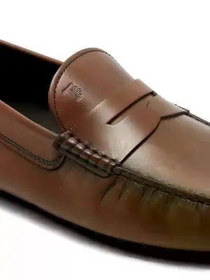 TOD'S Penny-strap Loafers