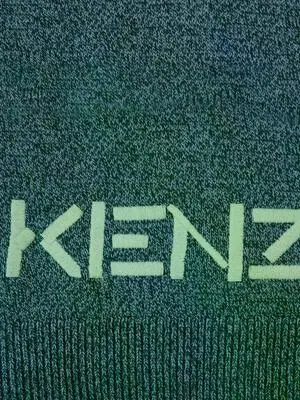 Kenzo Embroidered-logo Throw
