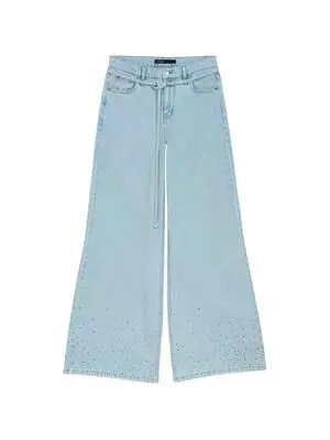 Maje Tie-waist Jeans - Blue