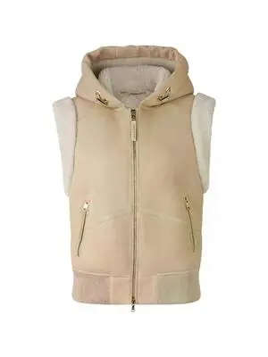 Bogner Hooded Waistcoat - Neutrals