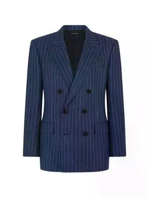 TOM FORD Pinstripe Double-breasted Jacket