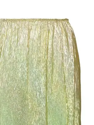PETAR PETROV Elasticated Shimmer Midi Skirt