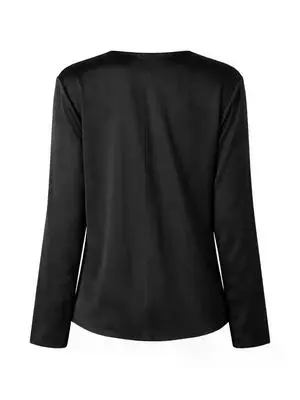 JUCCA V-neck Long-sleeved Blouse