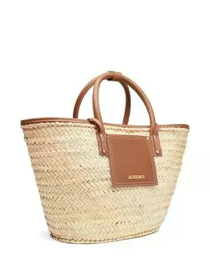 Jacquemus Soli Straw Tote Bag