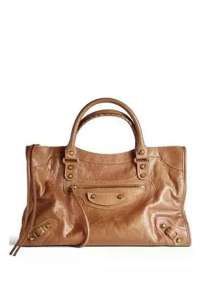 Balenciaga Medium Le City Tote Bag - Brown