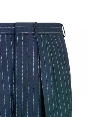TOM FORD Striped Pleated Trousers