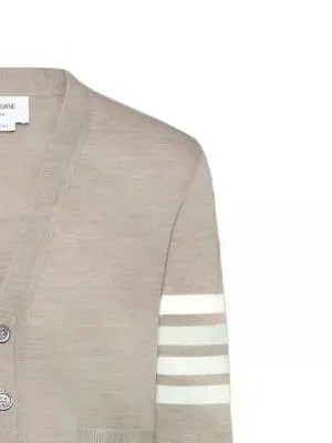 Thom Browne 4-bar V-neck Cardigan