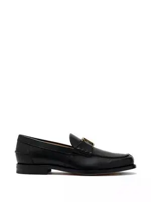 TOD'S Timeless Leather Loafers - Black