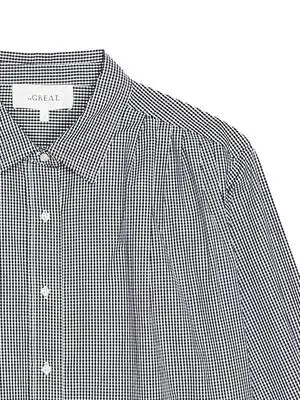 The Great. Checked-pattern Long-sleeved Shirt