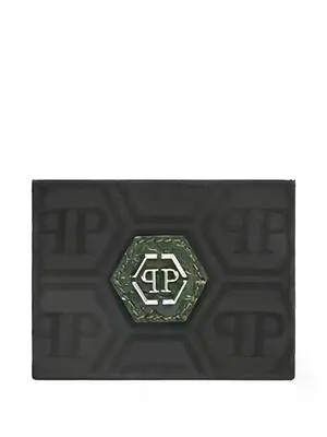 Philipp Plein Logo-pattern Wallet