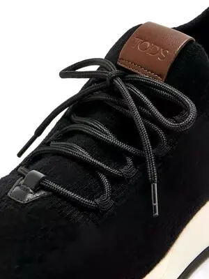 TOD'S Lace-up Knit Sneakers