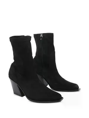 VIC MATIE Leather Ankle Boots