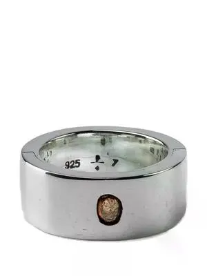 PARTS OF FOUR Sistema Sapphire Ring - Silver