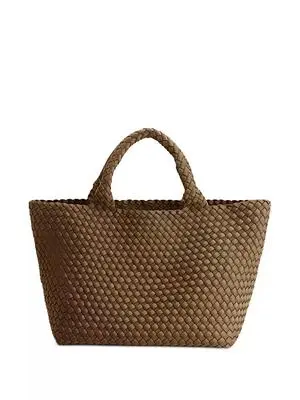 MARREA Medium Woven-design Drawstring Tote Bag