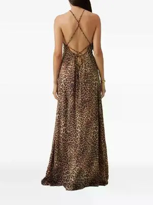 Melissa Odabash Sage Cheetah Maxi Dress