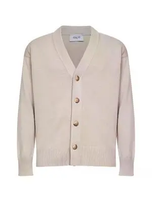 D4.0 Buttoned V-neck Cardigan