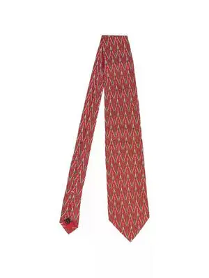 Gucci Patterned Tie - Red