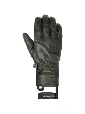 ZIENER Gloves With Elasticated Detail - Black