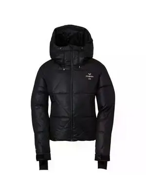 PHENIX Quilted Hooded Ski Jacket - Black