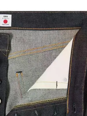 Edwin Loose Button Jeans - Blue