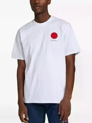 Edwin Japanese Sun Round-neck T-shirt - White
