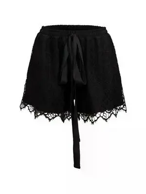 RXQUETTE Lace-trim Shorts - Black