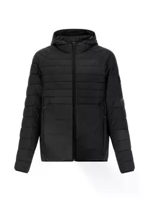 BOSS Quilted Hooded Down Jacket - Black