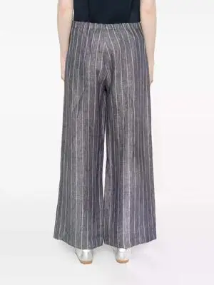 Max Mara Pinstripe Drawstring Trousers
